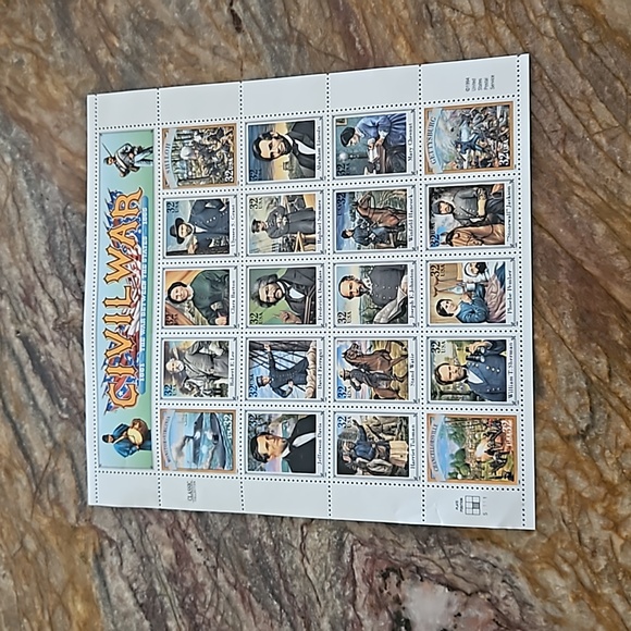 Other | Civil War Postage Stamps For Collector | Poshmark